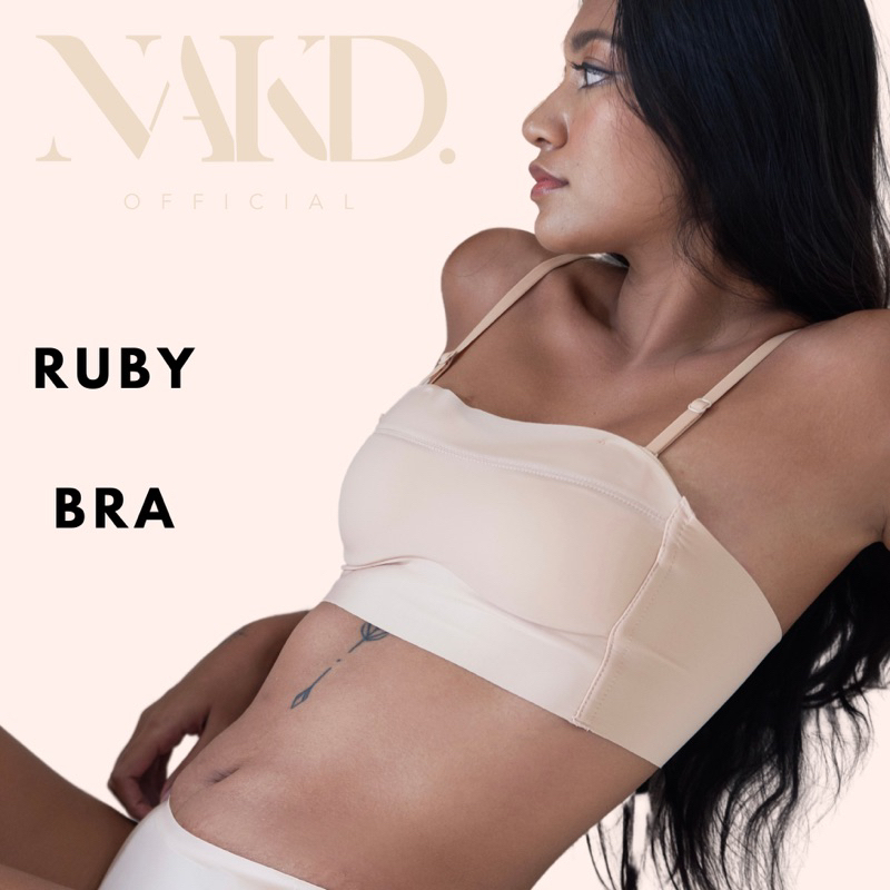 Jual NAKD Ruby Bra Seamless Wireless Strapless Full Cup Kemben Tanpa Tali Warna Polos Tanpa ...