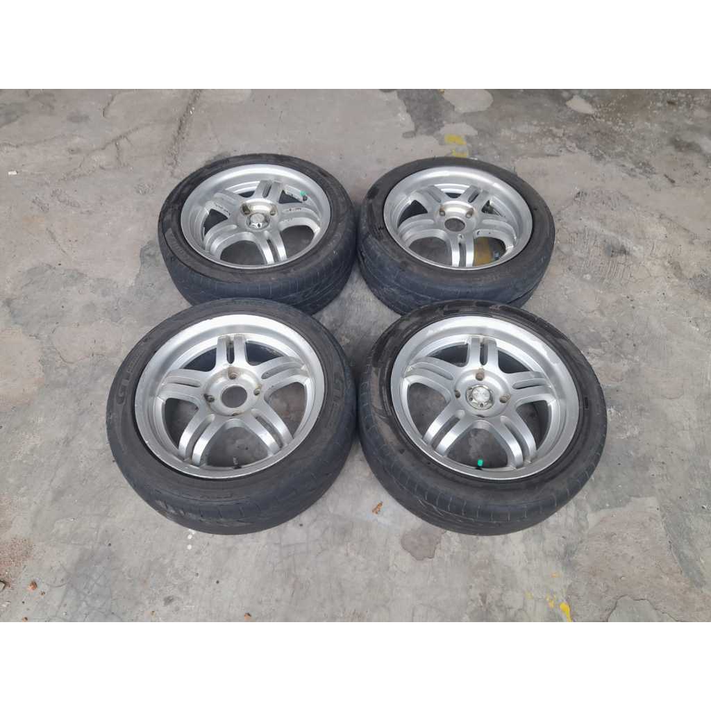 Jual VELG MOBIL RACING R16x7 PCD 4x114 BAN 195/50R16 AVANZA XENIA ...
