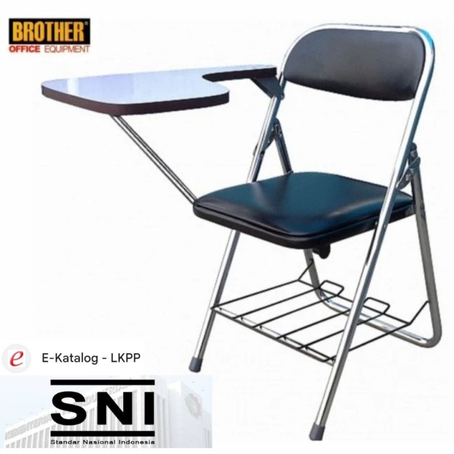 Jual Kursi Kuliah Brother BR 702 U tkdn Kursi belajar kursi lipat sni ...