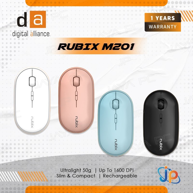 Jual Mouse Office Digital Alliance Rubix M201 - Mouse Wireless ...