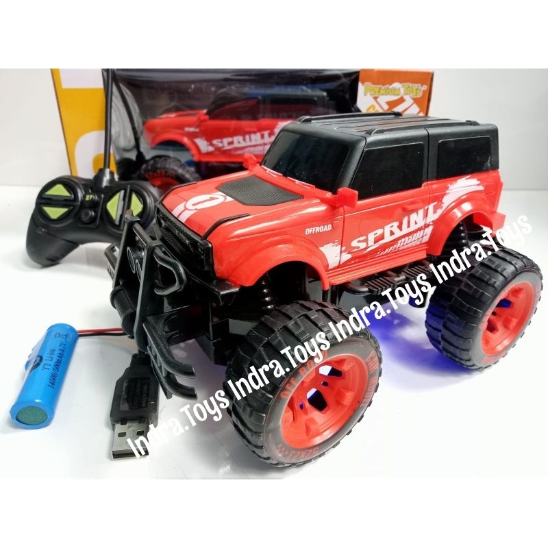 Jual Mobil Remote Control Jeep Offroad Cas Murah Speed Racing | Shopee ...