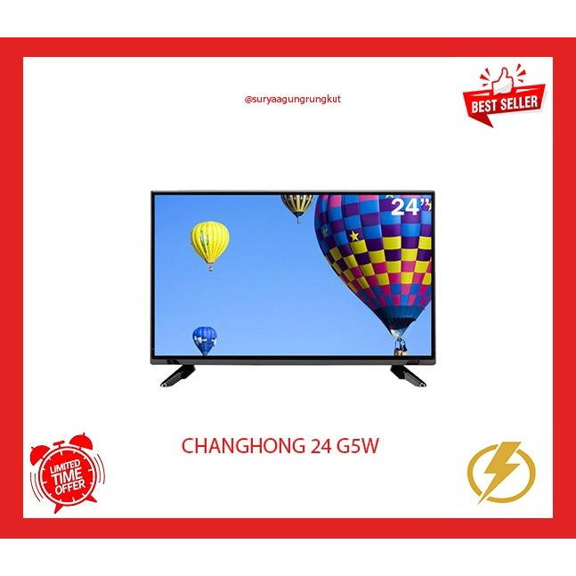 Jual DIGITAL LED TV CHANGHONG 24 G5W | Shopee Indonesia