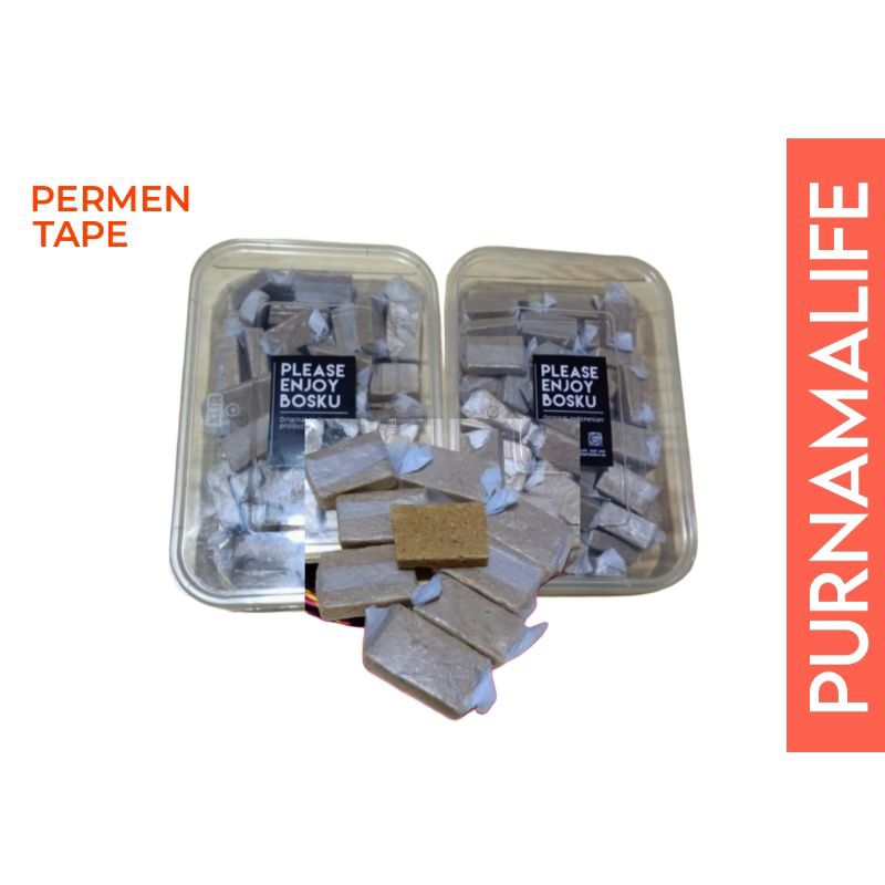 Jual Permen Tape kemasan Thinwall 500ml l Permen Dodol Tape Purnamalife ...