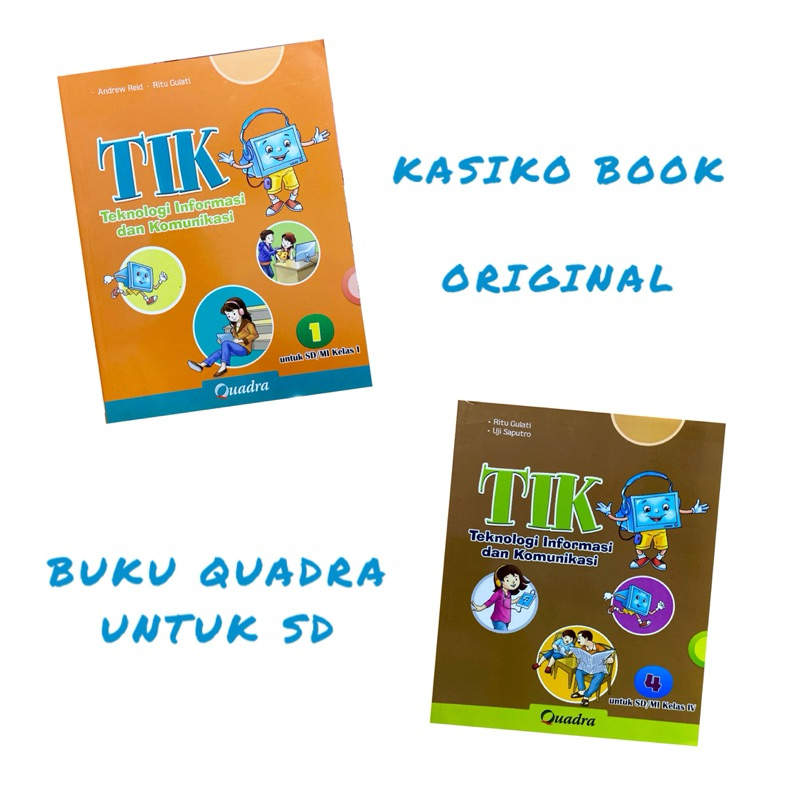 Jual ORIGINAL BUKU TIK Teknologi Informasi dan Komunikasi SD Kelas 1 2 ...