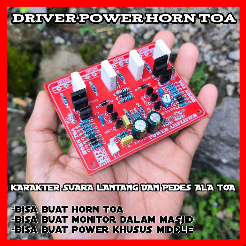 Jual Driver Amplifier TOA | Kit Driver Amplifier TOA | Driver TOA | Kit ...