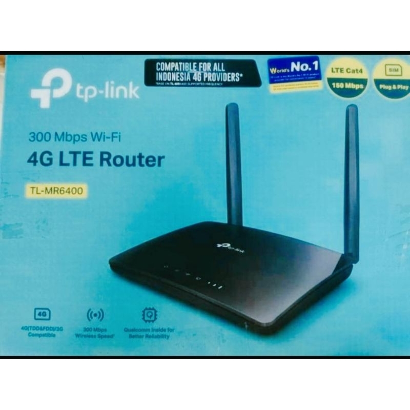 Jual Modem Tp-Link 300Mbps Wi'fi 4G LTE Rouster | Shopee Indonesia