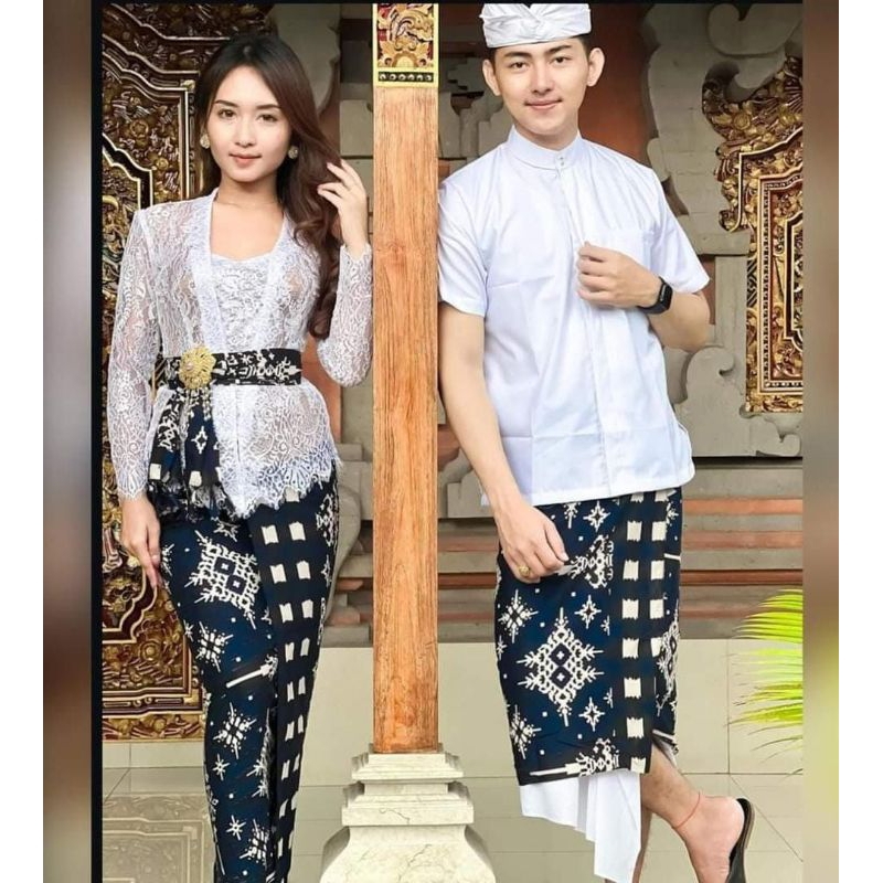 Jual SET COUPLE KAMEN SAPUT BATIK KLASIK 01 | SAPUT BATIK PREMIUM | PAKAIAN ADAT BALI | Shopee ...