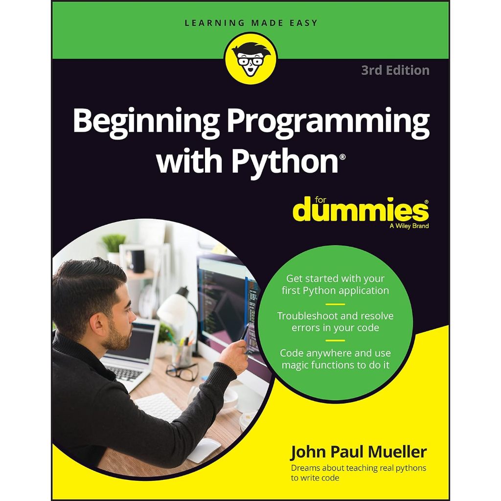 Jual Beginning Programming with Python For Dummies 3rd Edition | Shopee Indonesia