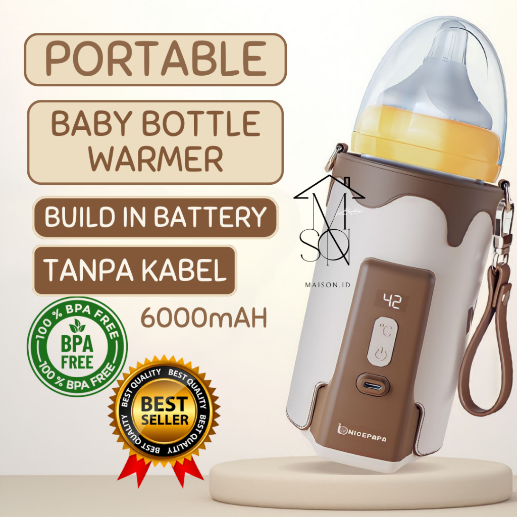 Jual Portable Bottle Baby Warmer With Battery Pemanas Penghangat Susu ...