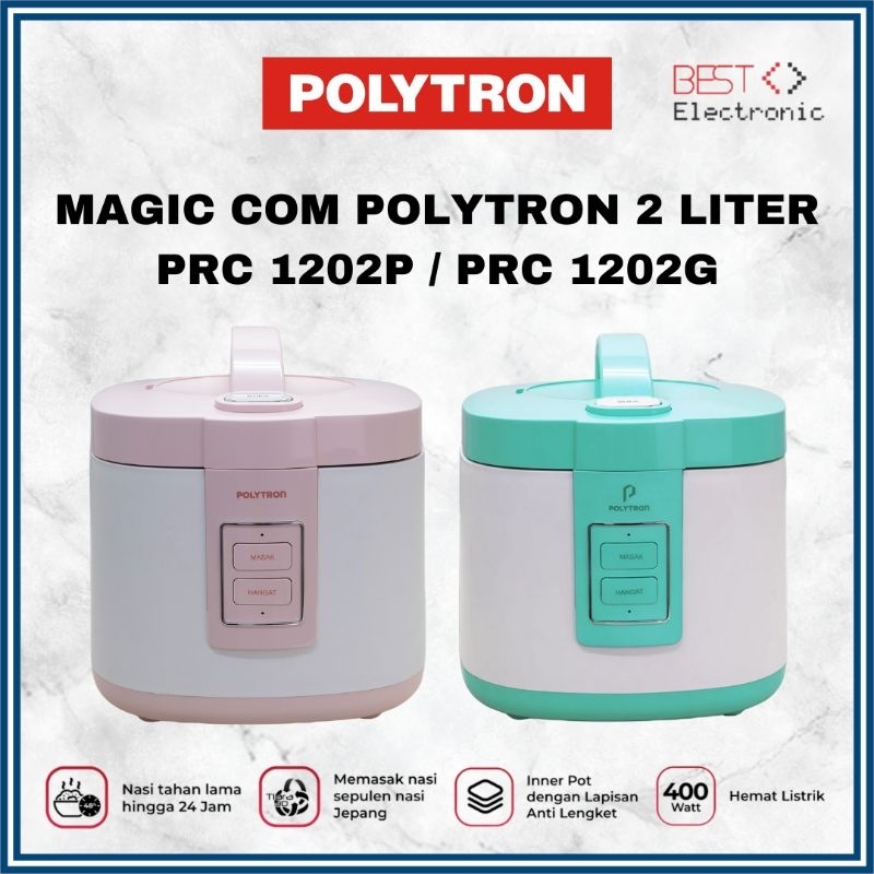 Jual MAGIC COM / RICE COOKER POLYTRON PRC 1202 P PRC1202P PRC-1202P PRC ...