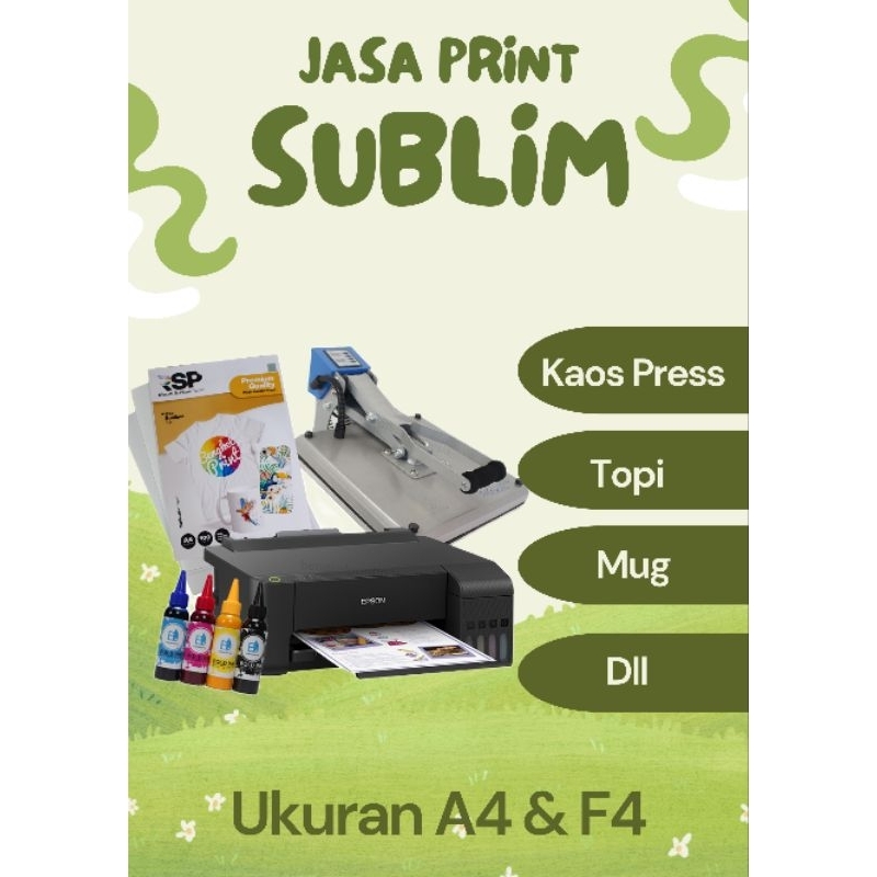 Jual Jasa Cetak kertas SUBLIM-print sublim | Shopee Indonesia