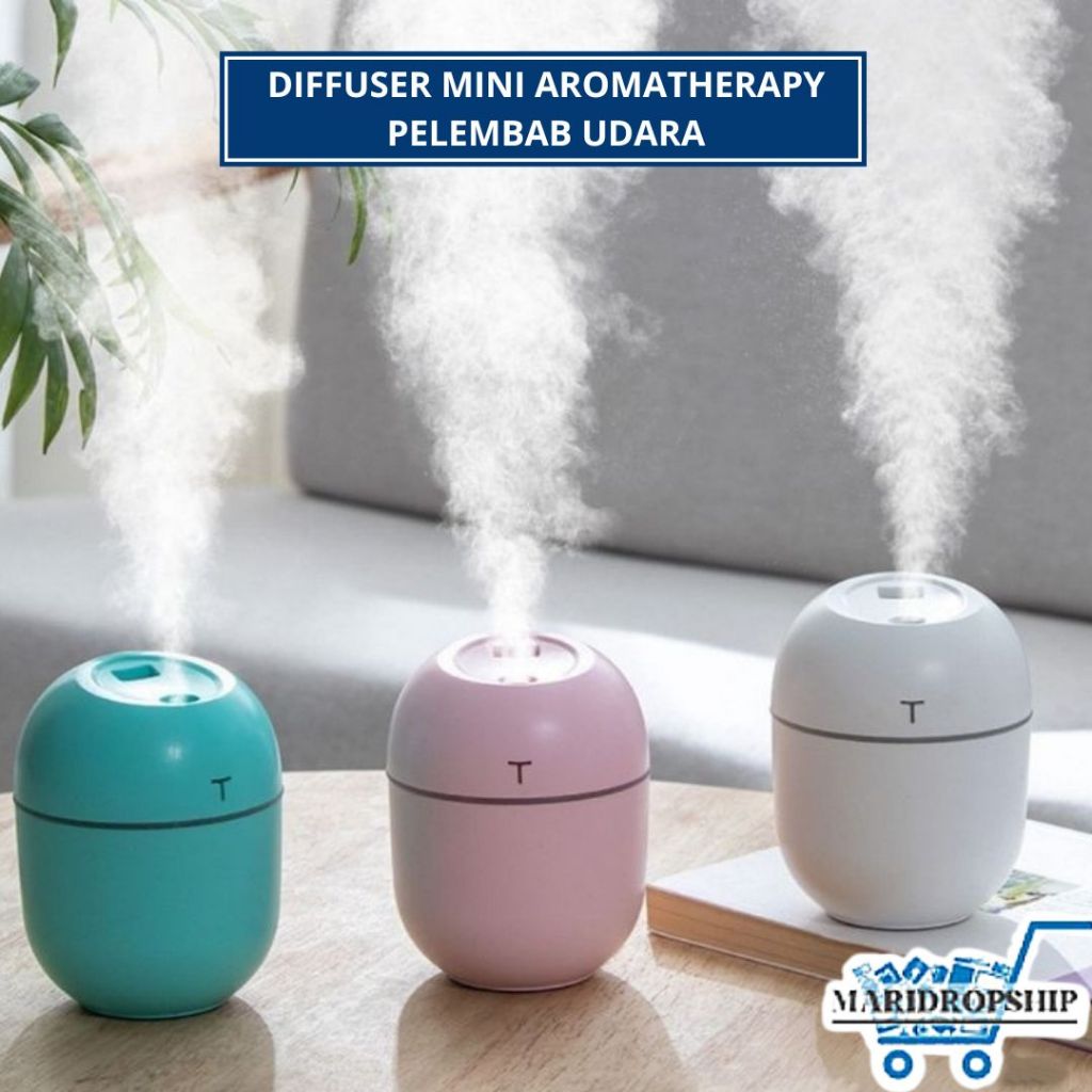 Jual AIR HUMIDIFIER DIFFUSER MINI AROMATHERAPY PELEMBAB UDARA PENGHARUM ...