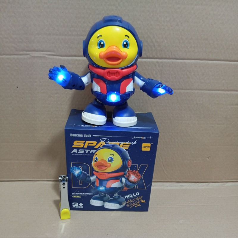 Jual space duck dance mainan bebek joget bebek astronot dansa | Shopee ...