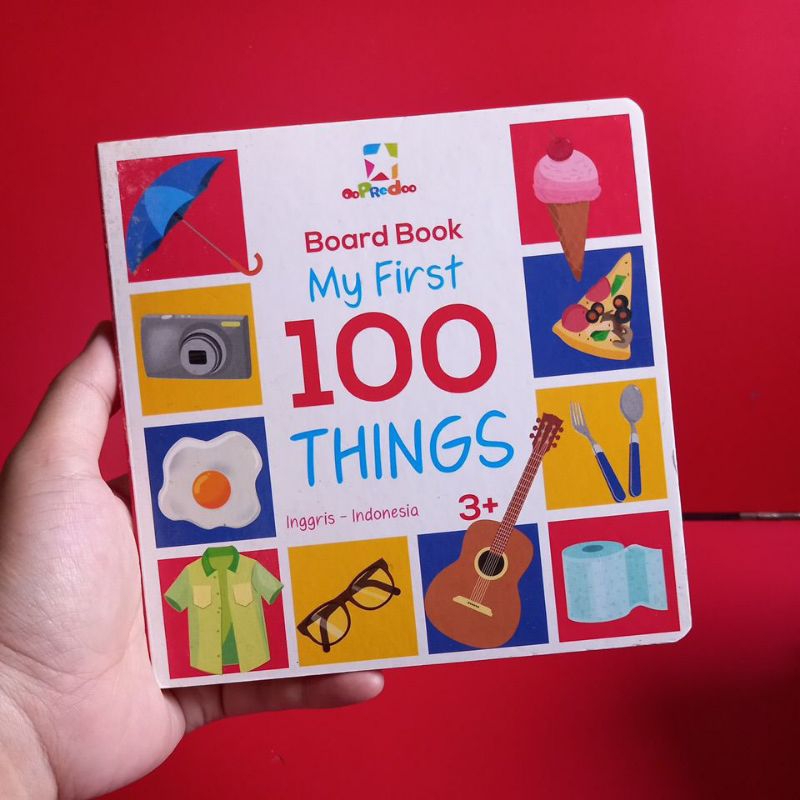 Jual Board Book My first 100 Things 3+ | Shopee Indonesia