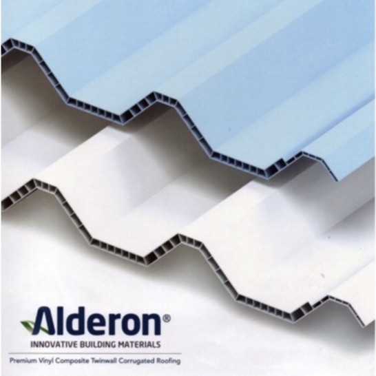 Jual atap upvc ALDERON twinwall double layer 860 - 10mm project only ...