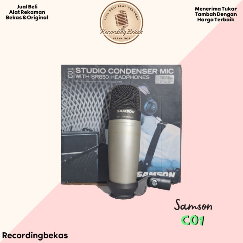 Jual Mic Condenser Samson C01 | Shopee Indonesia