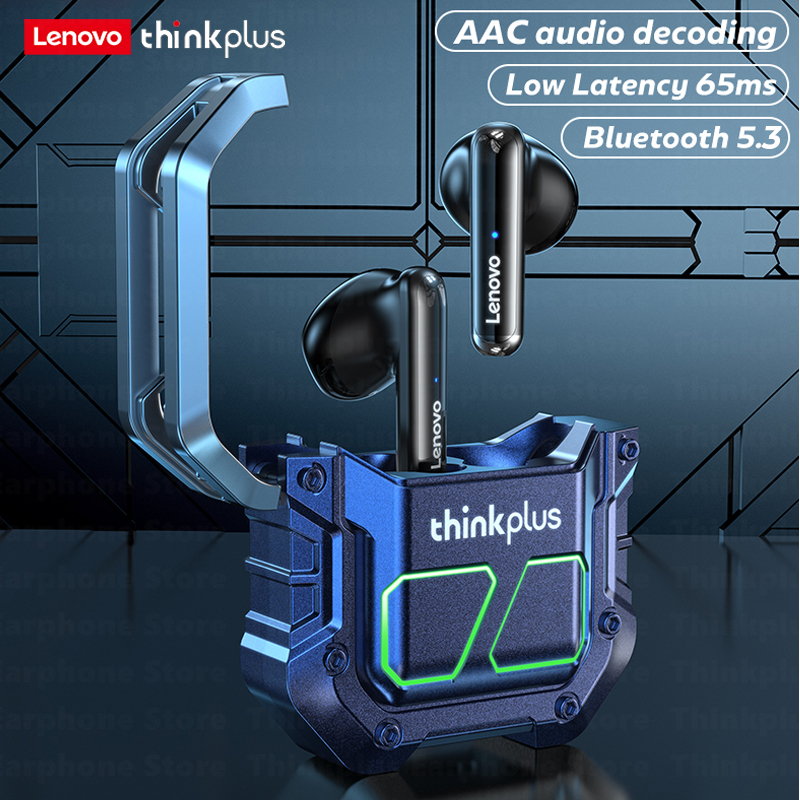 Jual 𝟭𝟬𝟬%𝗢𝗥𝗜 Lenovo Thinkplus XT81 Headset Bluetooth V5.3 TWS Gaming ...
