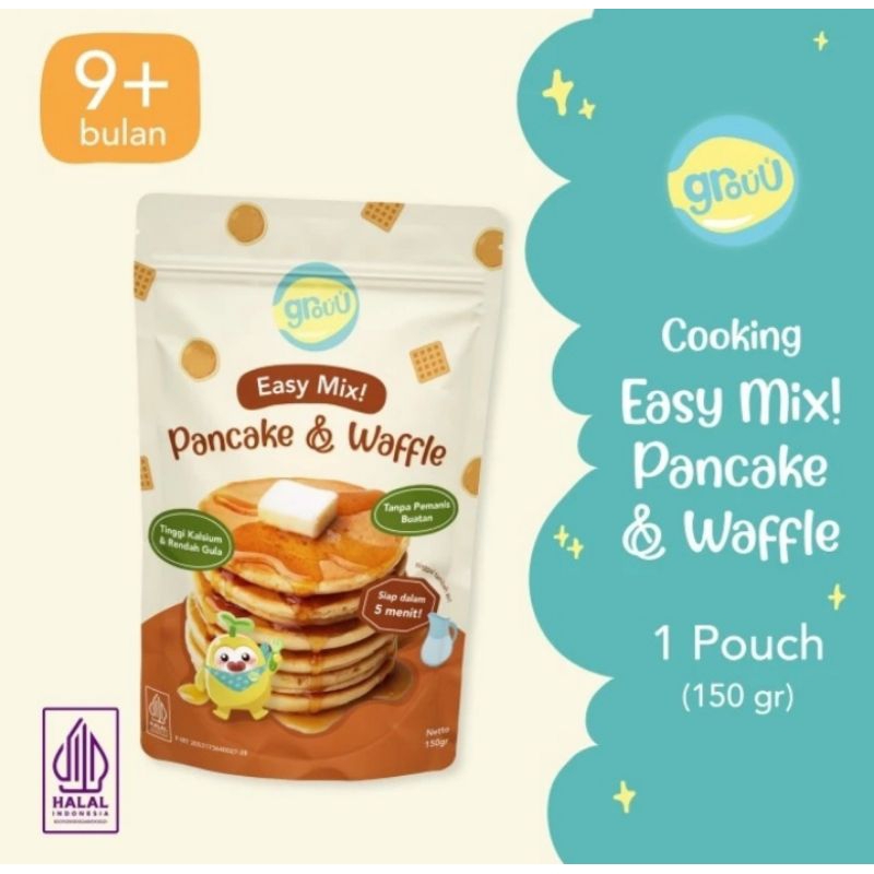 Jual Grouu Pancake & Waffle / Makanan Cemilan Anak Bayi | Shopee Indonesia
