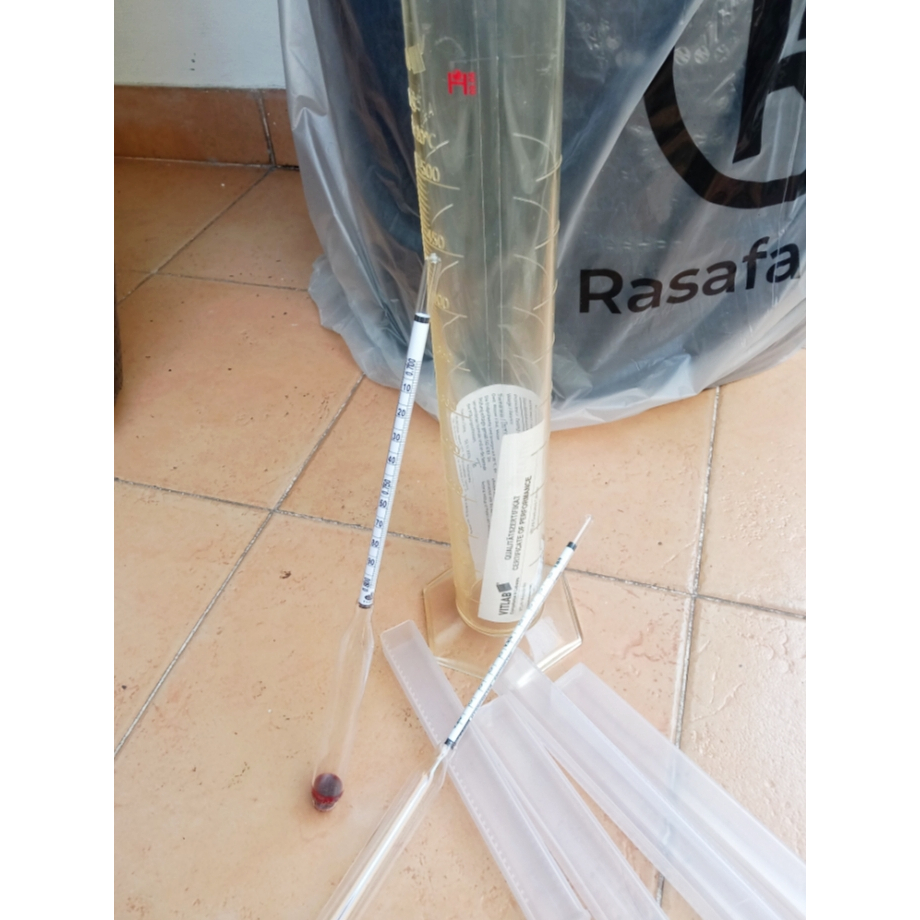 Jual Set Lengkap Test Density BBM 3 pcs Hydrometer Bensin, Hydrometer ...