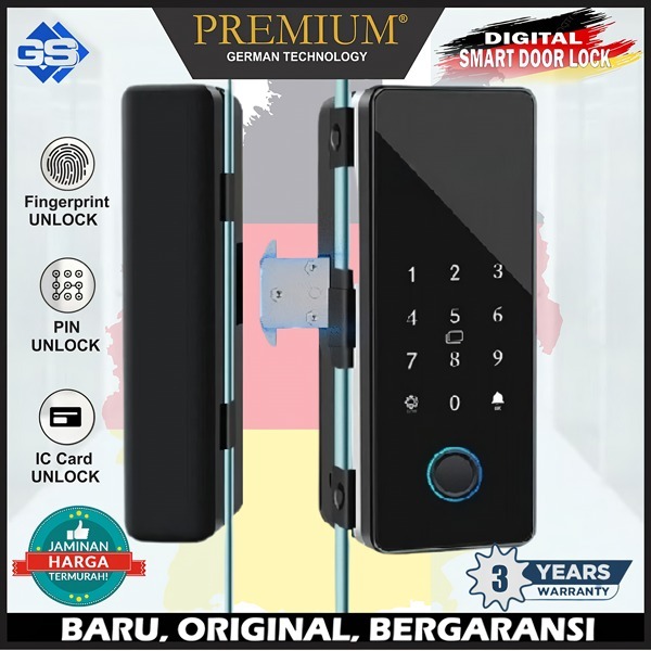 Jual Digital Finger Print Door lock / Access Control / Kunci Pintu ...