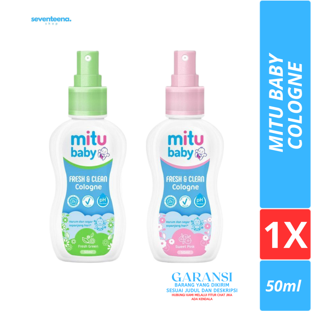 Jual MITU BABY COLOGNE SPRAY 50ML | Shopee Indonesia