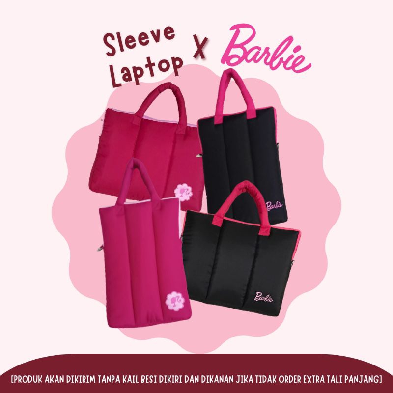 Jual Laptop Sleeves BARBIE EDITION Waterproof Colour Series by Wearing ...