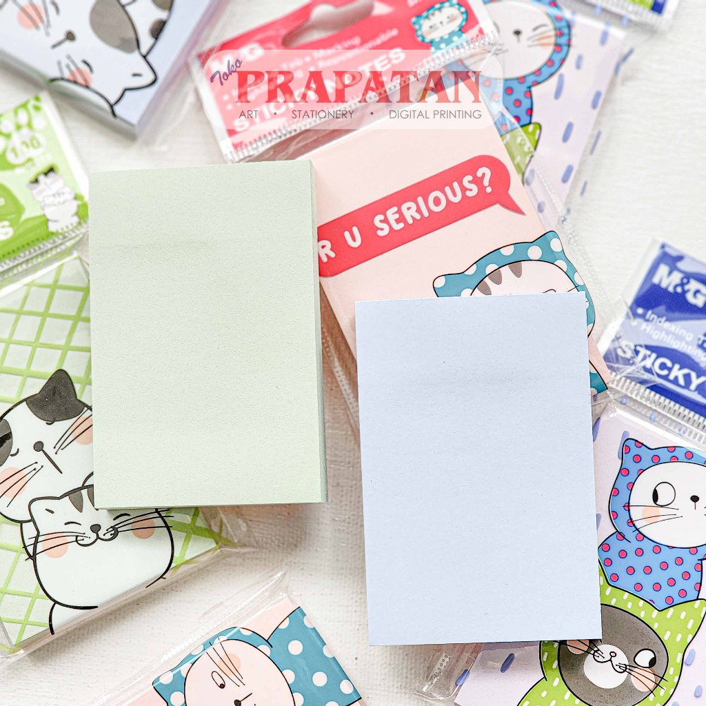 Jual M&G So Many Cats Pastel Sticky Note YS-374 | Notes Memo Tempel ...