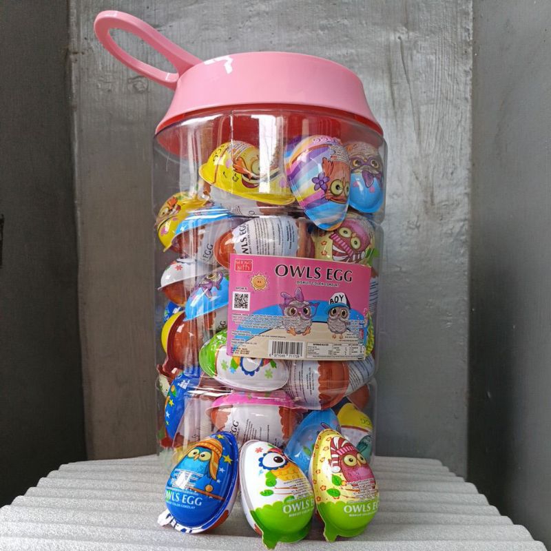 Jual Luvmi Biskuit Coklat Owls / Gangsing Egg Isi 60 pcs | Shopee Indonesia