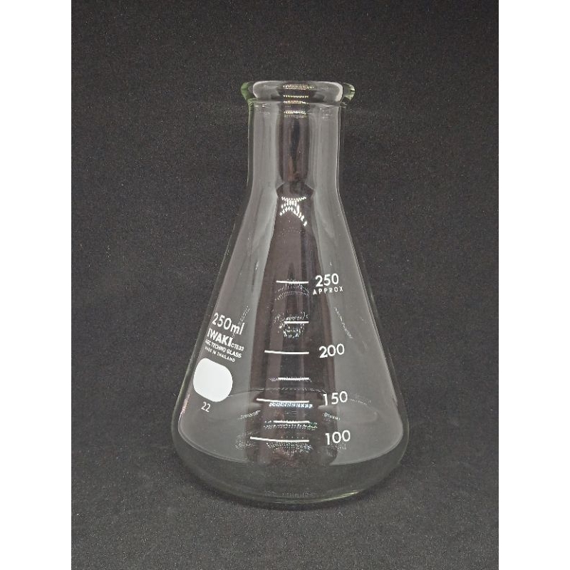 Jual Erlenmeyer Flask iwaki 250 ml, 50 ml & 500 ml | Shopee Indonesia