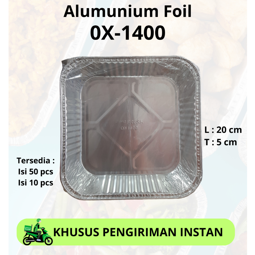 Jual Alumunium Foil OX 1400 isi 10 pcs | Shopee Indonesia