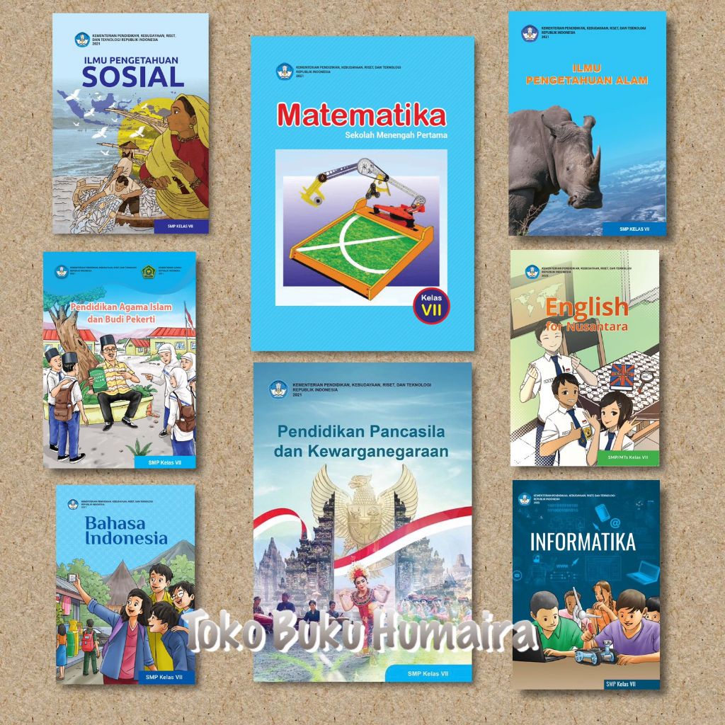 Jual Buku Kurmer SMP Kelas 7 Kemendikbud / Buku Siswa Kelas VII ...