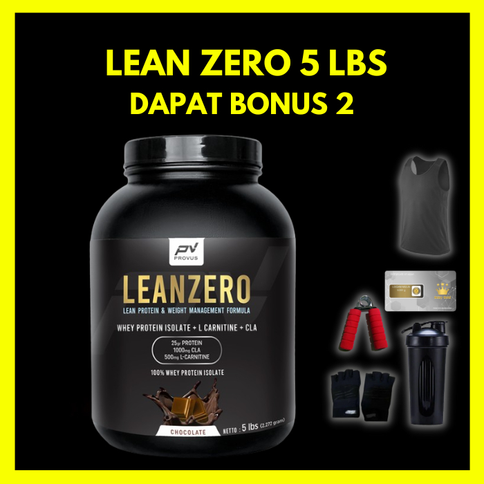 Jual Provus Lean Zero 5 lbs Susu Whey Protein Isolate + Fat Burner ...