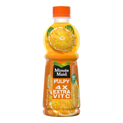 Jual Minute Maid Pulpy Orange Minuman Jus Buah Rasa Jeruk Botol 300 ml ...