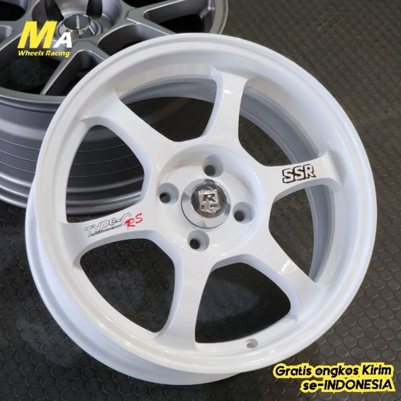 Jual velg mobil racing ring 16 SSR TYPE C velg r16 mobil mobilio,agya,ayla,ignis,brio,calya ...