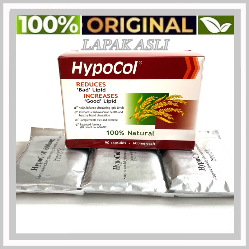 Jual Hypocol 600mg 90 Capsules Singapore | Shopee Indonesia