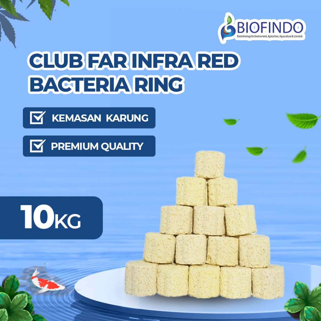 Jual Media FIlter Bio Ring Flower Far Infra Red Ukuran XL Rumah Bakteri ...