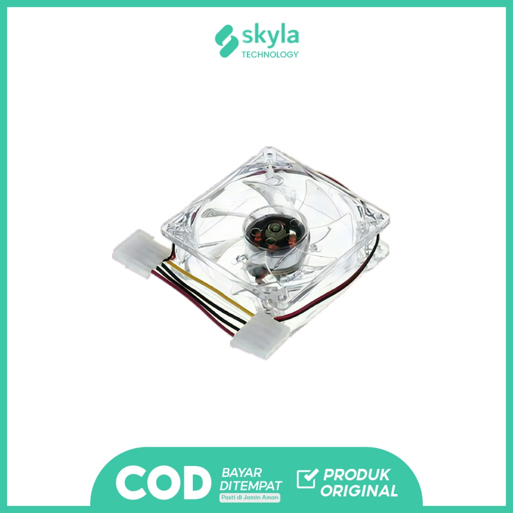 Jual Fan Casing Transparan 8 Cm dengan Airflow yang kuat | Shopee Indonesia