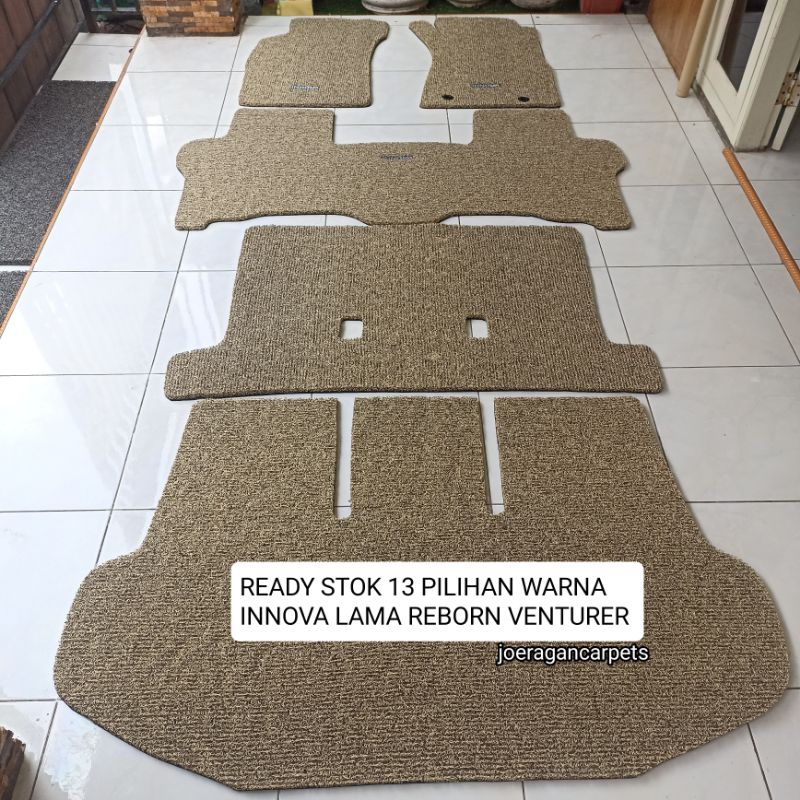 Jual Karpet Mobil Mie Innova lama reborn zenix full bagasi sudah ada ...