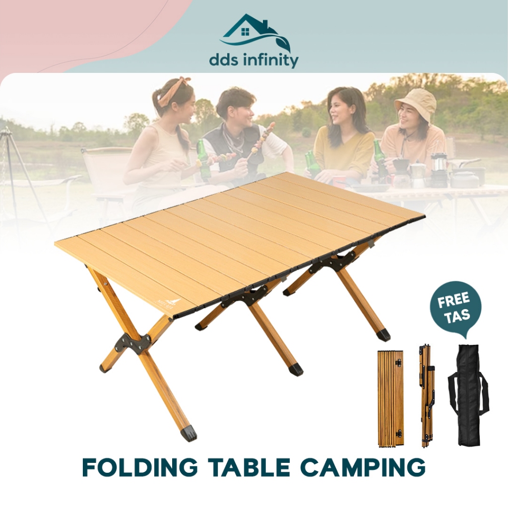 Jual Meja Camping Lipat Meja Lipat Outdoor Portable | Shopee Indonesia