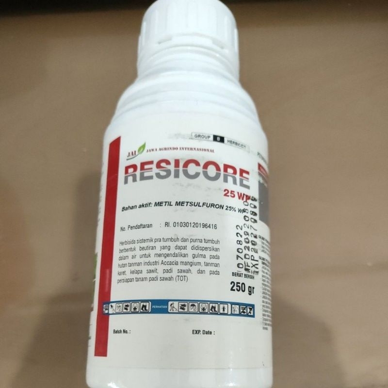 Jual RESICORE 25 WP 250 GRAM herbisida yang sangat ampuh untuk membasmi ...
