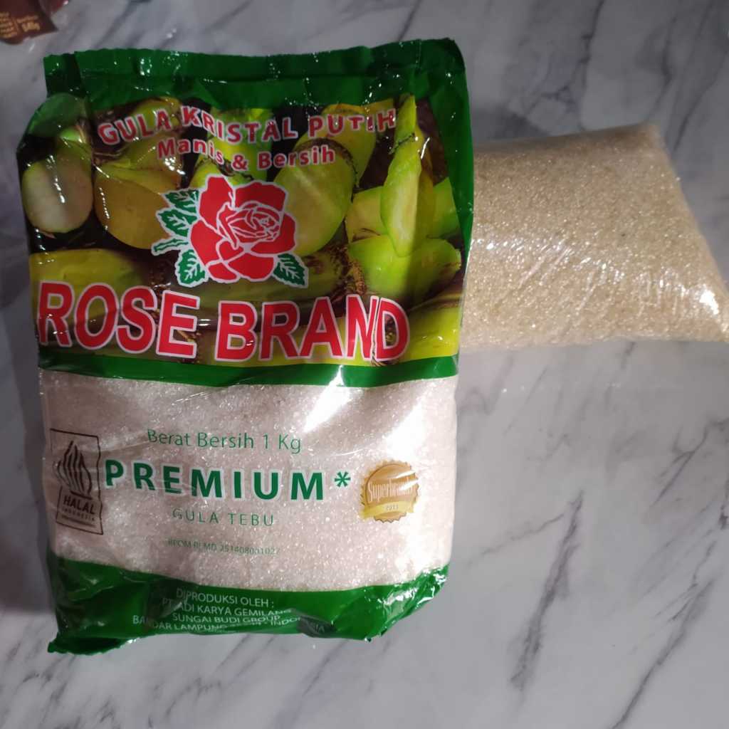Jual gula pasir 1kg gula putih tk rosebrand | Shopee Indonesia