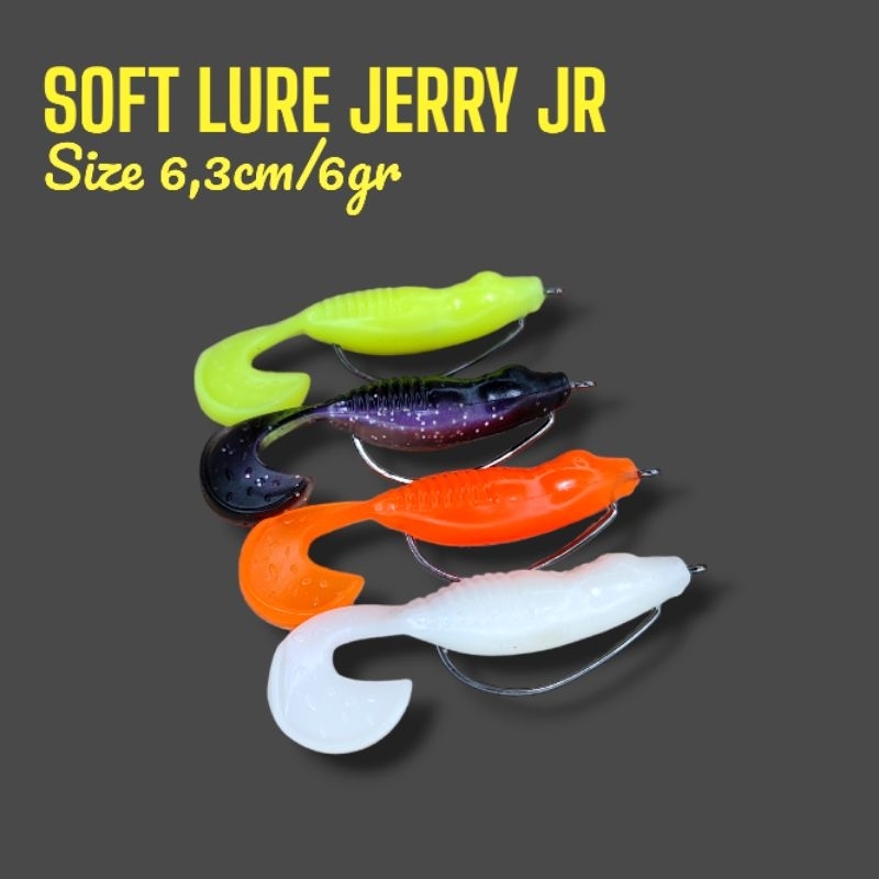 Jual SOFT LURE WSP JERRY JR 6,3CM + HOOK KENZI. | Shopee Indonesia