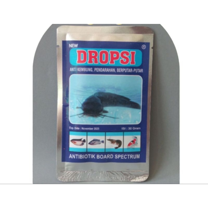 Jual DROPSI 30GR - OBAT ANTIBIOTIK IKAN KEMBUNG PENDARAHAN DAN BERPUTAR ... Jual DROPSI 30GR - OBAT ANTIBIOTIK IKAN KEMBUNG PENDARAHAN DAN BERPUTAR ...