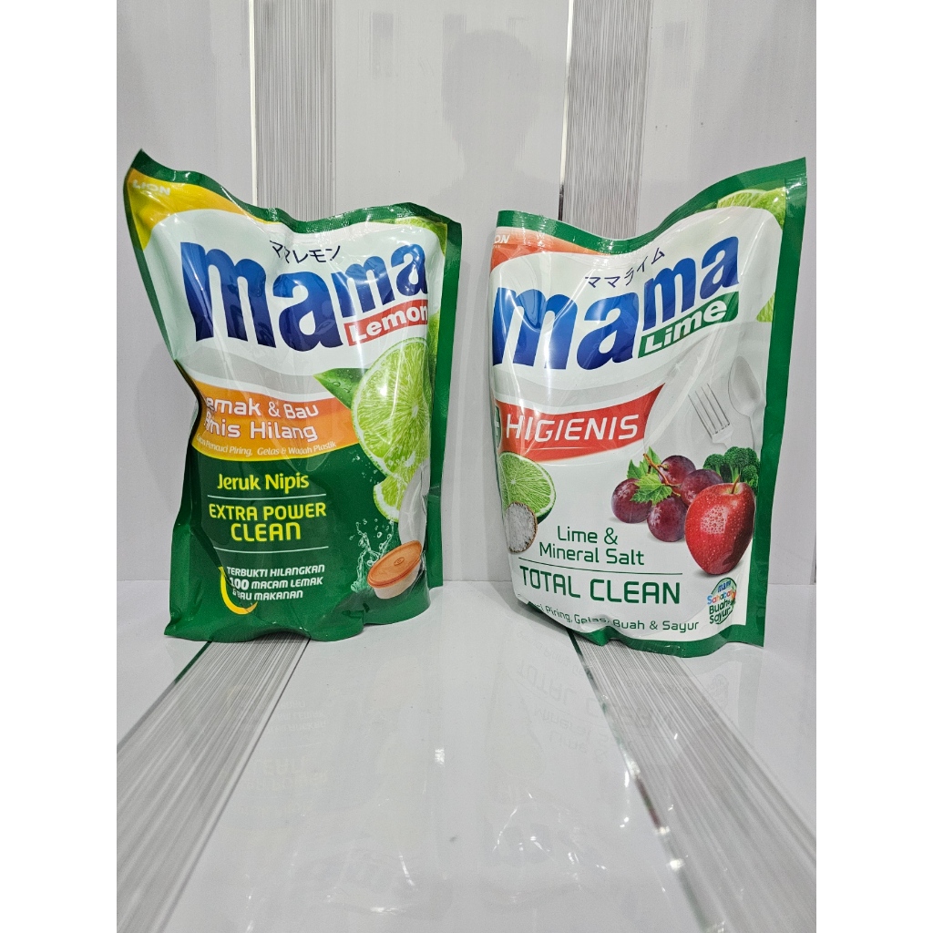 Jual Mama Lemon/ Mama Lime Pencuci Piring 1500ml Refill | Shopee Indonesia