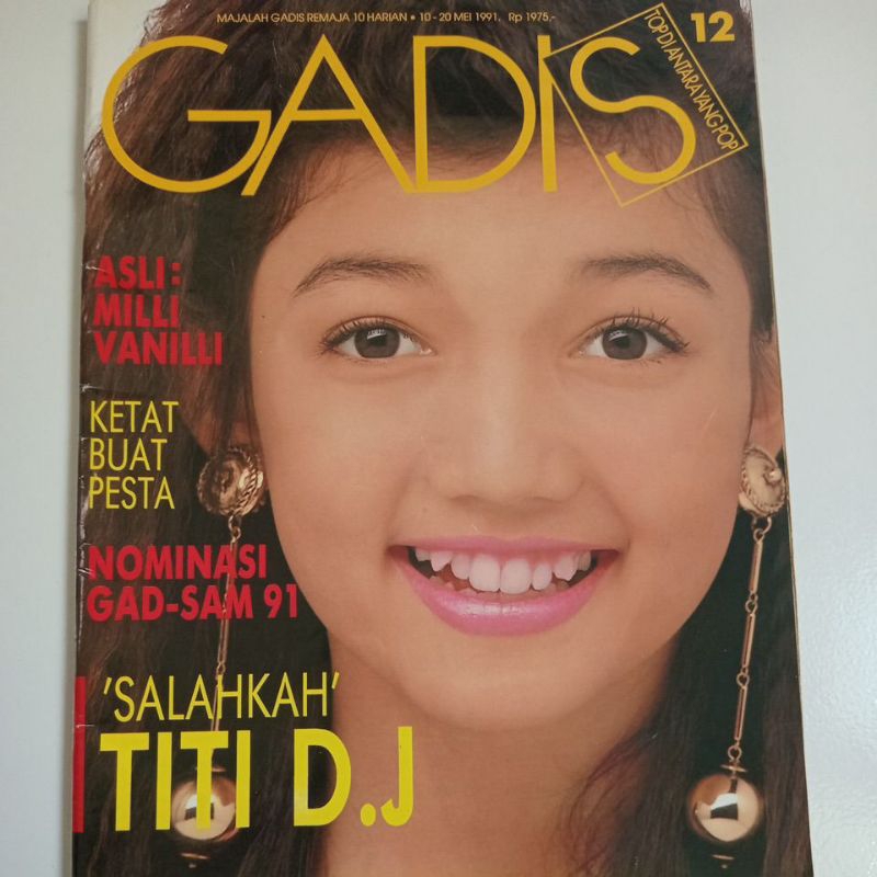 Jual Majalah Gadis Tahun 1991 Cover Devri | Shopee Indonesia