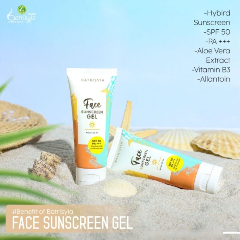 Jual SUNSCREEN GEL SPF 50 PA+++ Sunscreen semua jenis kulit sunscreen ...