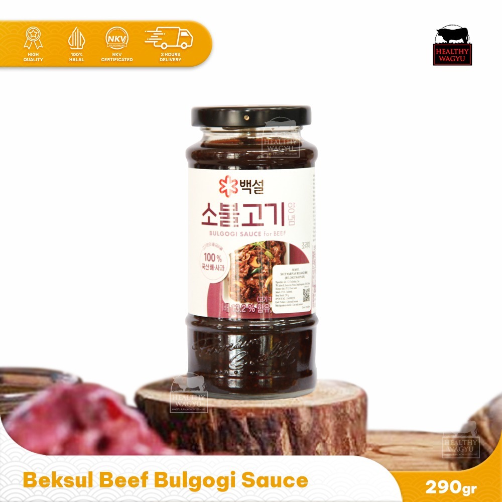 Jual Beef Bulgogi Marinade / Korea Saus Marinade Bbq Beef / Beksul 290gr Healthy Wagyu | Shopee ...