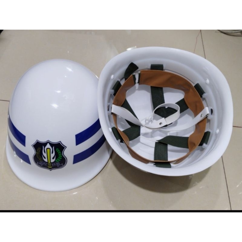Jual HELM SAFETY LOGO SATPAM /SECURITY | Shopee Indonesia