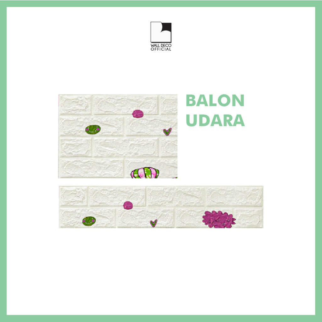 Jual Wall Deco - Wallpaper Dinding Kamar Tidur 3D Foam Aesthetic Ruang ...