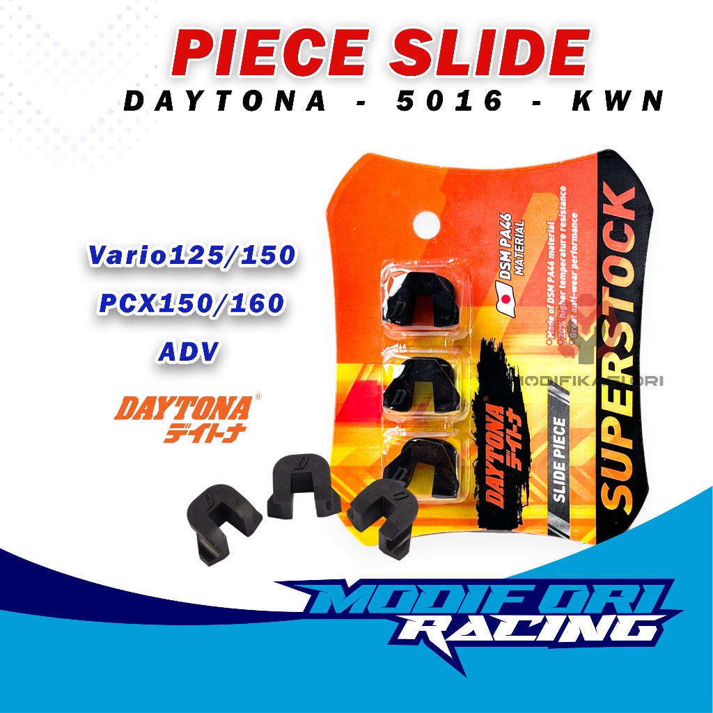 Jual Piece Slide Daytona PCX ADV 150-160 Vario 125 Slider Piece Slider ...